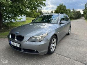 Grey BMW 525 2004 in Vilkaviskis, with an engine capacity of 2.50 L and mileage of 338 thousand km for 2700 €, photo  on AUTOMOTO.COM.LV