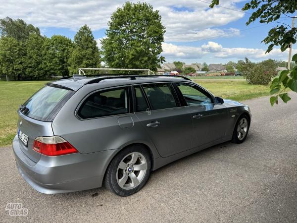 Grey BMW 525 2004 in Vilkaviskis, with an engine capacity of 2.50 L and mileage of 338 thousand km for 2700 €, photo 3 on AUTOMOTO.COM.LV
