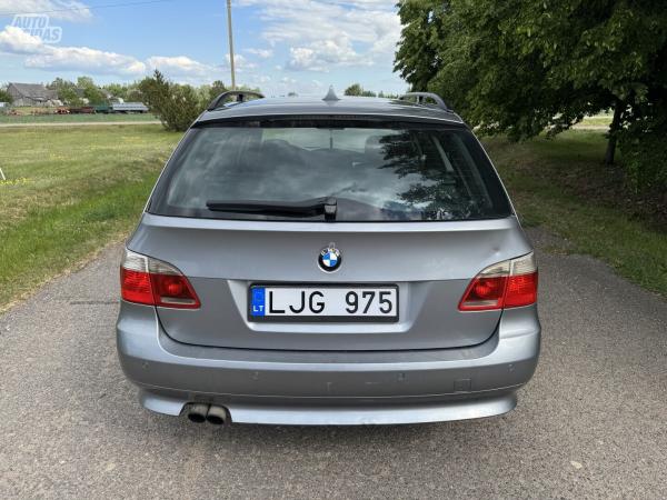 Grey BMW 525 2004 in Vilkaviskis, with an engine capacity of 2.50 L and mileage of 338 thousand km for 2700 €, photo 5 on AUTOMOTO.COM.LV