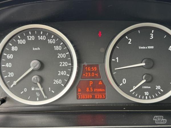 Grey BMW 525 2004 in Vilkaviskis, with an engine capacity of 2.50 L and mileage of 338 thousand km for 2700 €, photo 8 on AUTOMOTO.COM.LV