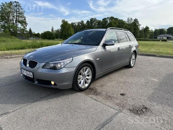 Grey BMW 525 2004 in Jelgava, with an engine capacity of 2.50 L and mileage of 0 thousand km for 3550 €, photo 2 on AUTOMOTO.COM.LV