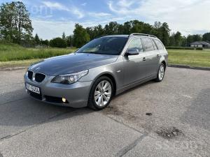 Grey BMW 525 2004 in Jelgava, with an engine capacity of 2.50 L and mileage of 0 thousand km for 3550 €, photo 3 on AUTOMOTO.COM.LV