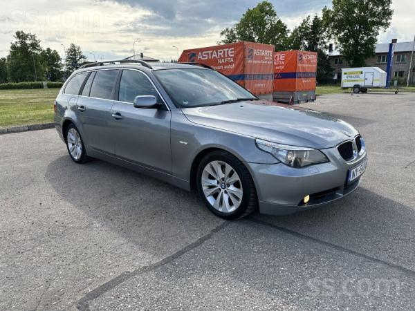 Grey BMW 525 2004 in Jelgava, with an engine capacity of 2.50 L and mileage of 0 thousand km for 3550 €, photo 4 on AUTOMOTO.COM.LV
