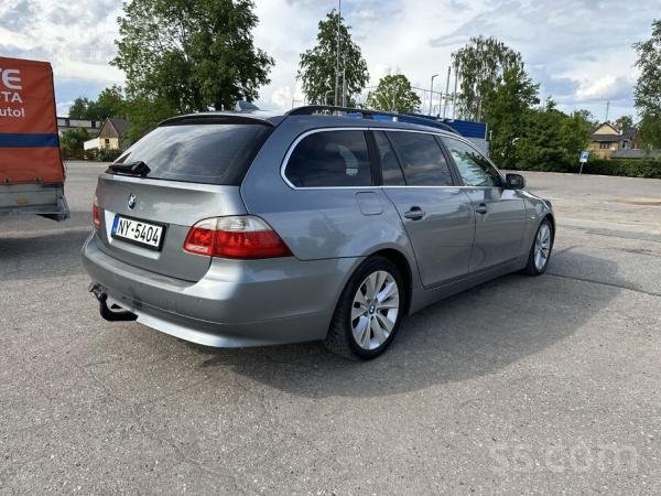 Grey BMW 525 2004 in Jelgava, with an engine capacity of 2.50 L and mileage of 0 thousand km for 3550 €, photo 6 on AUTOMOTO.COM.LV