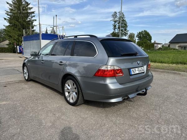 Grey BMW 525 2004 in Jelgava, with an engine capacity of 2.50 L and mileage of 0 thousand km for 3550 €, photo 8 on AUTOMOTO.COM.LV