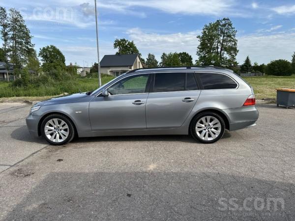 Grey BMW 525 2004 in Jelgava, with an engine capacity of 2.50 L and mileage of 0 thousand km for 3550 €, photo 9 on AUTOMOTO.COM.LV