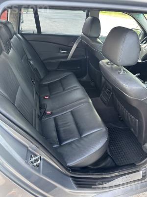 Grey BMW 525 2004 in Jelgava, with an engine capacity of 2.50 L and mileage of 0 thousand km for 3550 €, photo 13 on AUTOMOTO.COM.LV