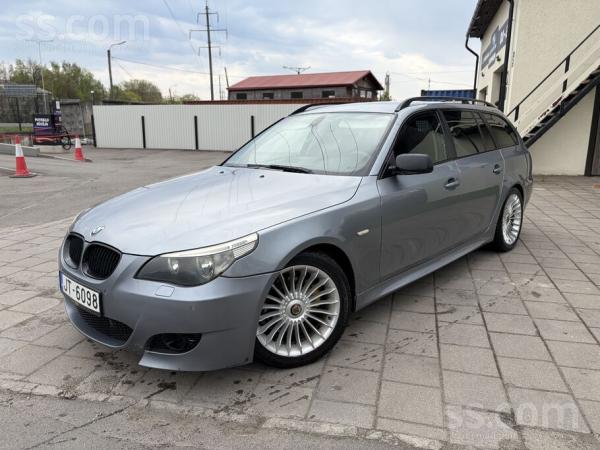 Grey BMW 525 2004 in Riga, with an engine capacity of 2.50 L and mileage of 0 thousand km for 3990 €, photo 1 on AUTOMOTO.COM.LV