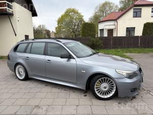 Grey BMW 525 2004 in Riga, with an engine capacity of 2.50 L and mileage of 0 thousand km for 3990 €, photo 3 on AUTOMOTO.COM.LV