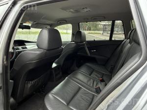 Grey BMW 525 2004 in Riga, with an engine capacity of 2.50 L and mileage of 0 thousand km for 3990 €, photo 9 on AUTOMOTO.COM.LV