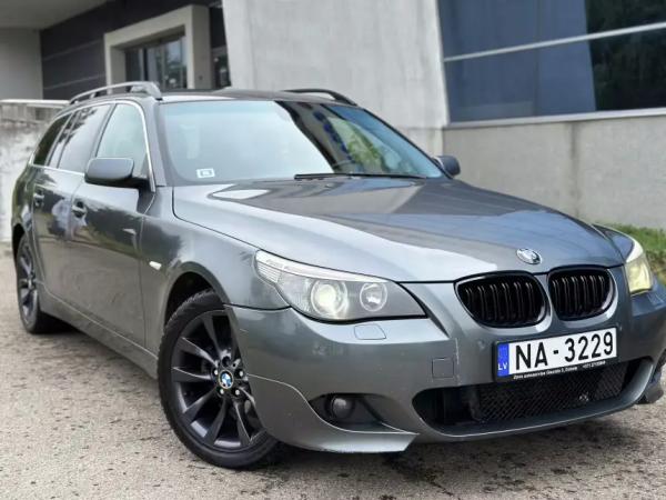 Pelēks BMW 525 2004 Rīga, ar dzinēja tilpumu 2.50 L un nobraukumu 293 tūkst. km par 3290 €, foto 1 vietnē AUTOMOTO.COM.LV
