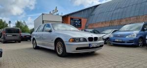 Grey BMW 525 2004 in Valmiera, with an engine capacity of 2.50 L and mileage of 255 thousand km for 1100 €, photo  on AUTOMOTO.COM.LV