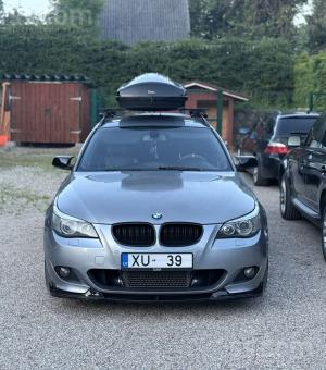 Grey BMW 525 2004 in Rezekne, with an engine capacity of 2.50 L and mileage of 498 thousand km for 5200 €, photo  on AUTOMOTO.COM.LV