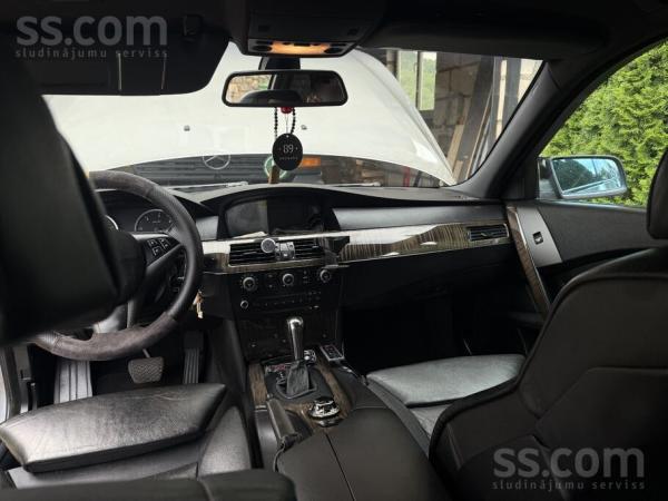 Grey BMW 525 2004 in Rezekne, with an engine capacity of 2.50 L and mileage of 498 thousand km for 5200 €, photo 7 on AUTOMOTO.COM.LV