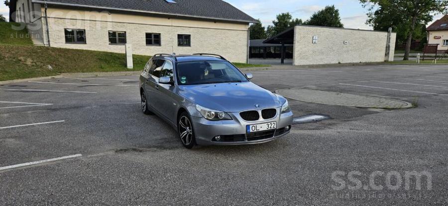 Pelēks BMW 525 2004 Kuldīga, ar dzinēja tilpumu 3.00 L un nobraukumu 382 tūkst. km par 2980 €, foto 1 vietnē AUTOMOTO.COM.LV