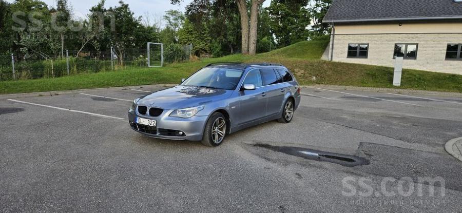 Pelēks BMW 525 2004 Kuldīga, ar dzinēja tilpumu 3.00 L un nobraukumu 382 tūkst. km par 2980 €, foto 3 vietnē AUTOMOTO.COM.LV