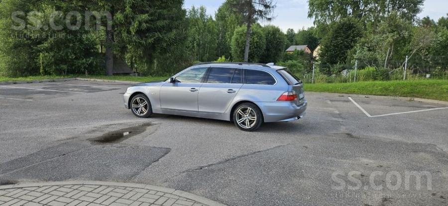 Pelēks BMW 525 2004 Kuldīga, ar dzinēja tilpumu 3.00 L un nobraukumu 382 tūkst. km par 2980 €, foto 7 vietnē AUTOMOTO.COM.LV