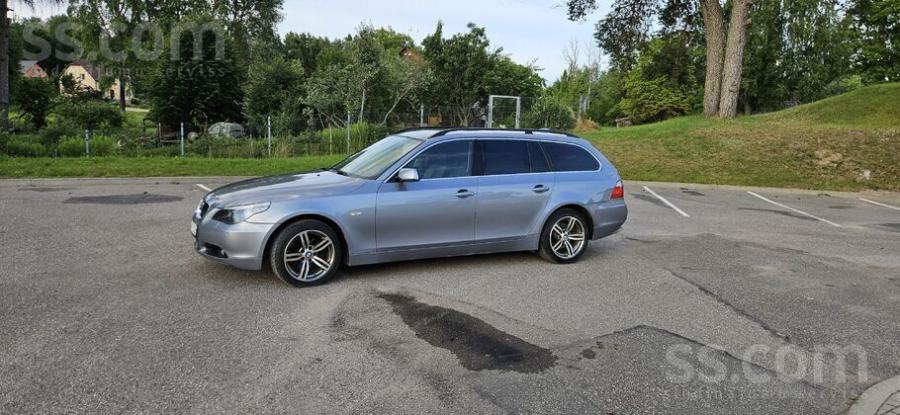 Pelēks BMW 525 2004 Kuldīga, ar dzinēja tilpumu 3.00 L un nobraukumu 382 tūkst. km par 2980 €, foto 8 vietnē AUTOMOTO.COM.LV