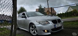 Grey BMW 525 2004 in Vilnius, with an engine capacity of 2.50 L and mileage of 357 thousand km for 2450 €, photo  on AUTOMOTO.COM.LV