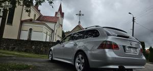 Grey BMW 525 2004 in Vilnius, with an engine capacity of 2.50 L and mileage of 357 thousand km for 2450 €, photo 5 on AUTOMOTO.COM.LV