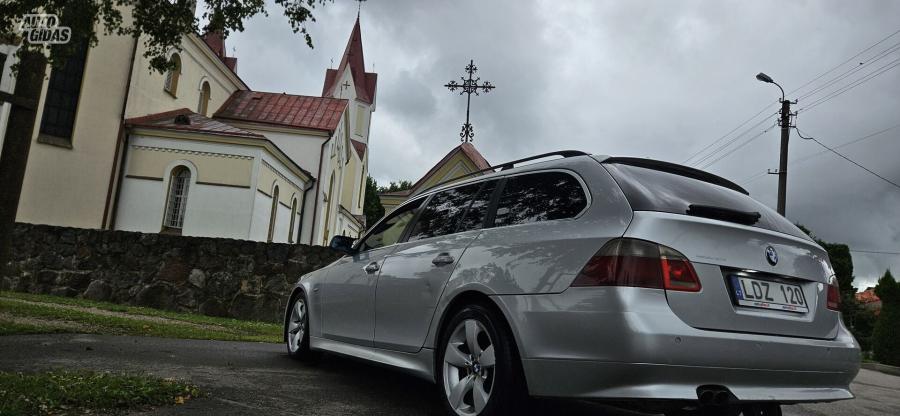 Grey BMW 525 2004 in Vilnius, with an engine capacity of 2.50 L and mileage of 357 thousand km for 2450 €, photo 5 on AUTOMOTO.COM.LV