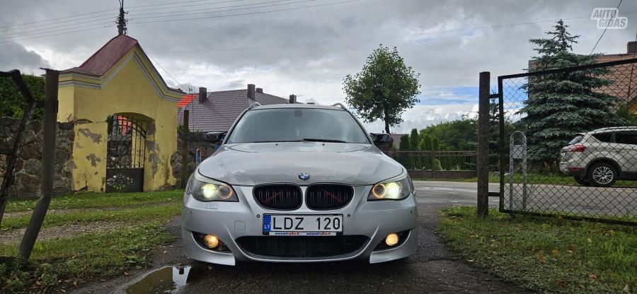 Grey BMW 525 2004 in Vilnius, with an engine capacity of 2.50 L and mileage of 357 thousand km for 2450 €, photo 6 on AUTOMOTO.COM.LV