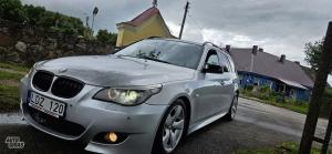 Grey BMW 525 2004 in Vilnius, with an engine capacity of 2.50 L and mileage of 357 thousand km for 2450 €, photo 10 on AUTOMOTO.COM.LV