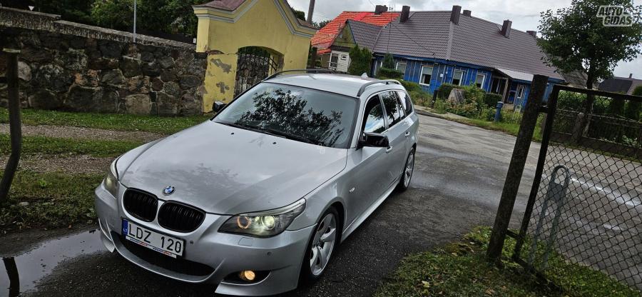 Grey BMW 525 2004 in Vilnius, with an engine capacity of 2.50 L and mileage of 357 thousand km for 2450 €, photo 16 on AUTOMOTO.COM.LV