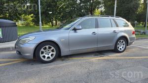 Grey BMW 525 2004 in Riga, with an engine capacity of 2.50 L and mileage of 356 thousand km for 2000 €, photo  on AUTOMOTO.COM.LV