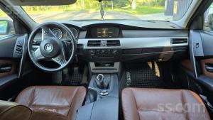 Grey BMW 525 2004 in Riga, with an engine capacity of 2.50 L and mileage of 356 thousand km for 2000 €, photo 6 on AUTOMOTO.COM.LV