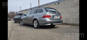Grey BMW 525 2004 in Riga, with an engine capacity of 2.50 L and mileage of 356 thousand km for 2000 €, photo 8 on AUTOMOTO.COM.LV