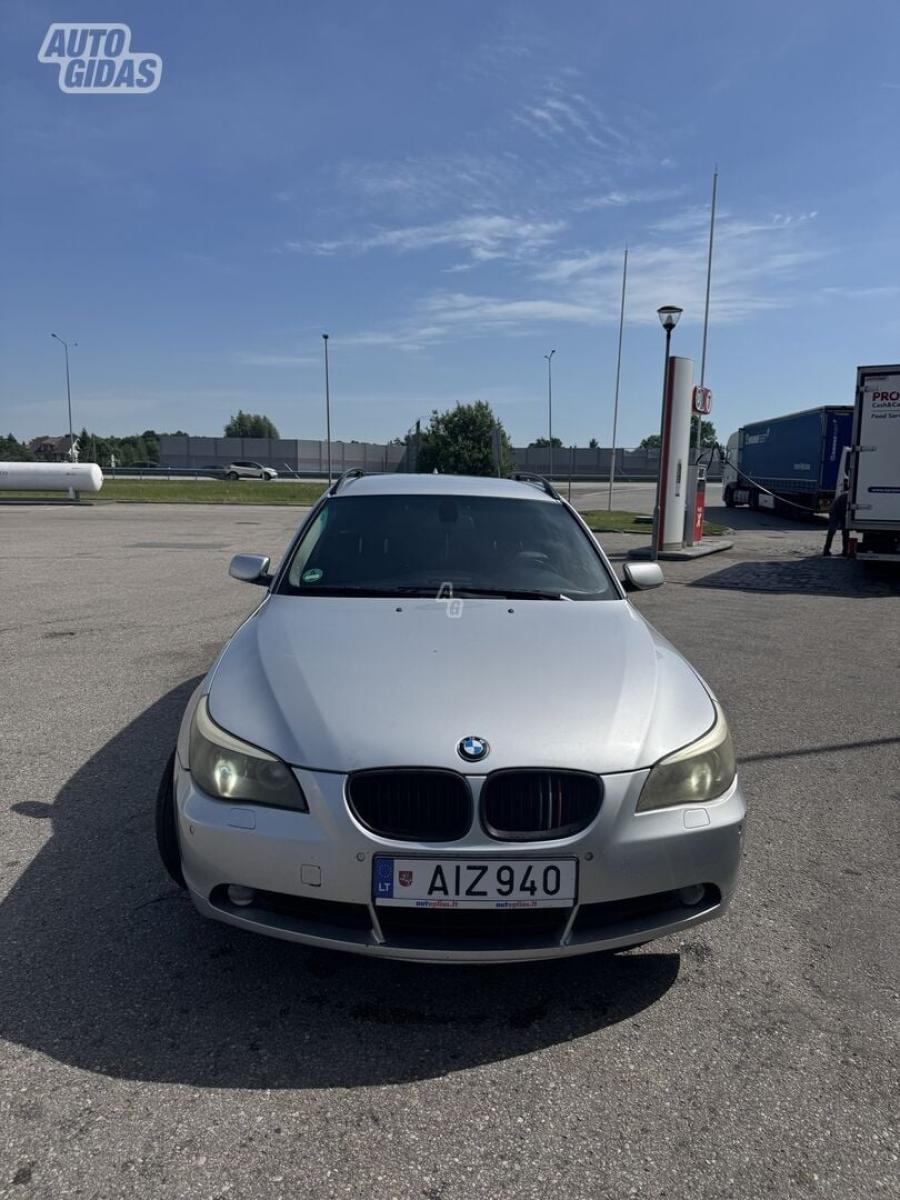 Grey BMW 525 2004 in Klaipeda, with an engine capacity of 2.50 L and mileage of 280 thousand km for 1950 €, photo 3 on AUTOMOTO.COM.LV