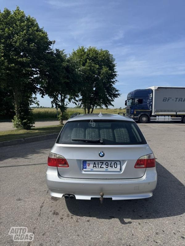 Pelēks BMW 525 2004 Klaipėda, ar dzinēja tilpumu 2.50 L un nobraukumu 280 tūkst. km par 1850 €, foto 5 vietnē AUTOMOTO.COM.LV