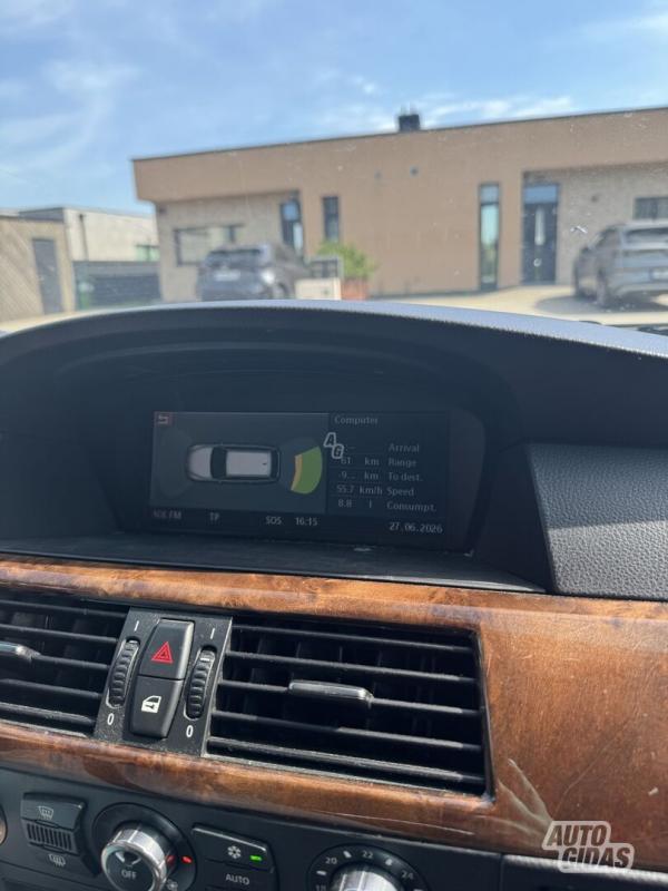 Pelēks BMW 525 2004 Klaipėda, ar dzinēja tilpumu 2.50 L un nobraukumu 280 tūkst. km par 1850 €, foto 9 vietnē AUTOMOTO.COM.LV