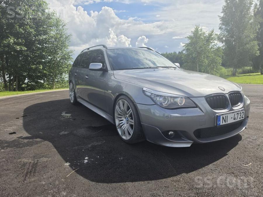 Pelēks BMW 525 2004 Jelgava, ar dzinēja tilpumu 2.50 L un nobraukumu 432 tūkst. km par 8500 €, foto 3 vietnē AUTOMOTO.COM.LV