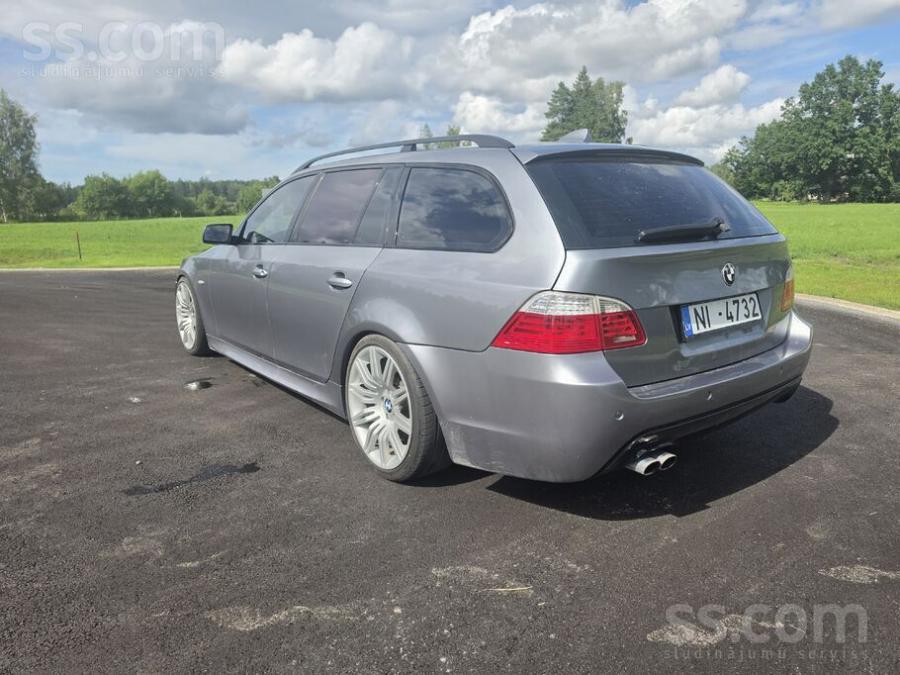 Pelēks BMW 525 2004 Jelgava, ar dzinēja tilpumu 2.50 L un nobraukumu 432 tūkst. km par 8500 €, foto 5 vietnē AUTOMOTO.COM.LV