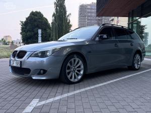 Grey BMW 525 2004 in Kaunas, with an engine capacity of 2.50 L and mileage of 449 thousand km for 2700 €, photo 4 on AUTOMOTO.COM.LV