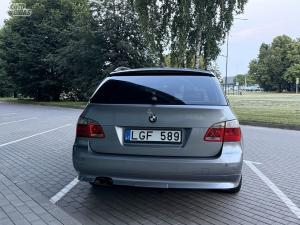 Grey BMW 525 2004 in Kaunas, with an engine capacity of 2.50 L and mileage of 449 thousand km for 2700 €, photo 7 on AUTOMOTO.COM.LV