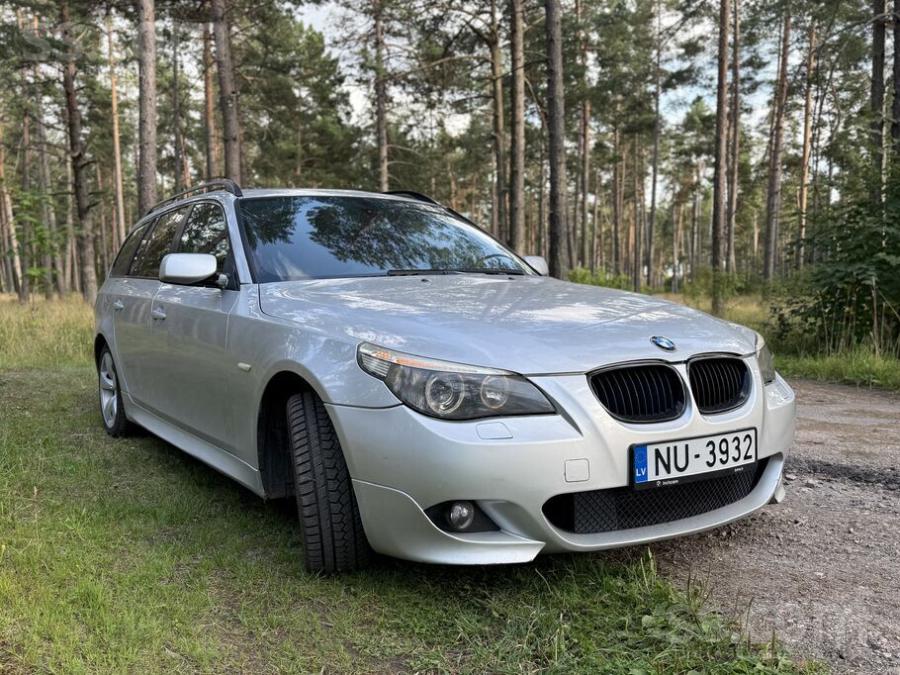 Grey BMW 525 2004 in Riga, with an engine capacity of 2.50 L and mileage of 310 thousand km for 3590 €, photo 3 on AUTOMOTO.COM.LV
