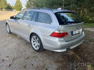 Grey BMW 525 2004 in Ogre, with an engine capacity of 2.50 L and mileage of 320 thousand km for 6150 €, photo  on AUTOMOTO.COM.LV