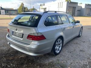 Pelēks BMW 525 2004 Ogre, ar dzinēja tilpumu 2.50 L un nobraukumu 320 tūkst. km par 6150 €, foto 3 vietnē AUTOMOTO.COM.LV