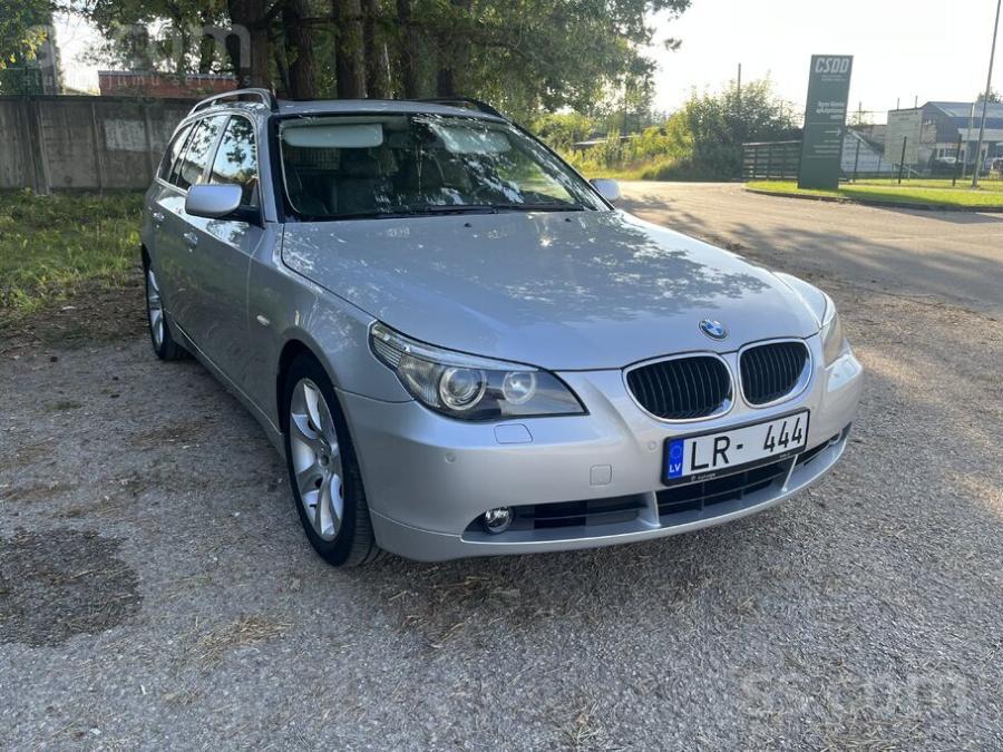 Pelēks BMW 525 2004 Ogre, ar dzinēja tilpumu 2.50 L un nobraukumu 320 tūkst. km par 6150 €, foto 4 vietnē AUTOMOTO.COM.LV