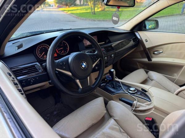 Pelēks BMW 525 2004 Rīga, ar dzinēja tilpumu 2.50 L un nobraukumu 444 tūkst. km par 2450 €, foto 5 vietnē AUTOMOTO.COM.LV