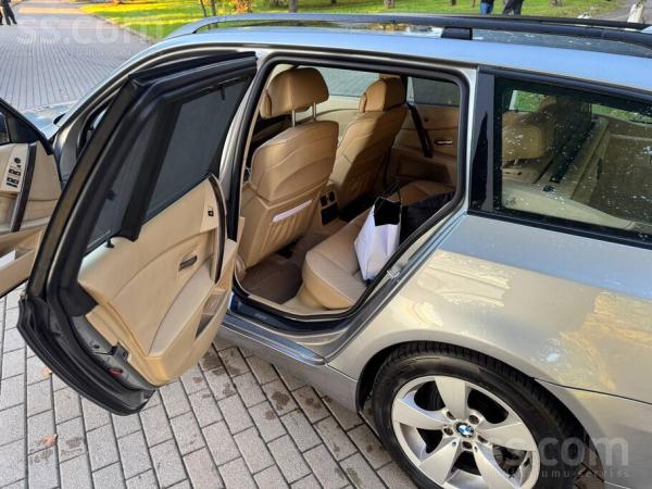 Pelēks BMW 525 2004 Rīga, ar dzinēja tilpumu 2.50 L un nobraukumu 444 tūkst. km par 2450 €, foto 10 vietnē AUTOMOTO.COM.LV