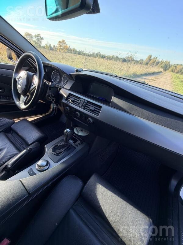 Pelēks BMW 525 2004 Daugavpils, ar dzinēja tilpumu 2.50 L un nobraukumu 309 tūkst. km par 3000 €, foto 11 vietnē AUTOMOTO.COM.LV