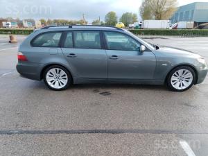 Grey BMW 525 2005 in Jekabpils, with an engine capacity of 2.50 L and mileage of 444 thousand km for 12000 €, photo 4 on AUTOMOTO.COM.LV