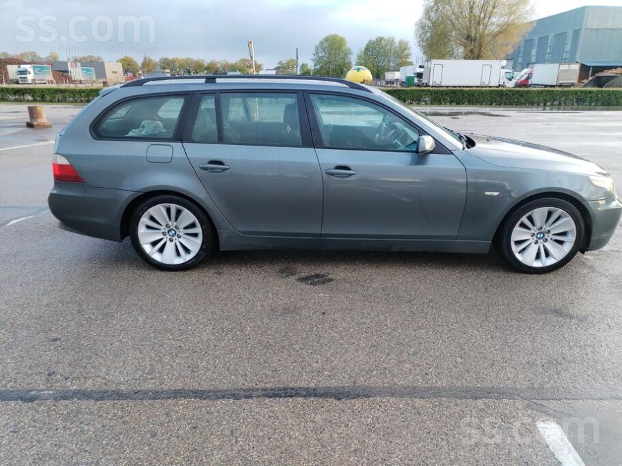 Grey BMW 525 2005 in Jekabpils, with an engine capacity of 2.50 L and mileage of 444 thousand km for 12000 €, photo 4 on AUTOMOTO.COM.LV