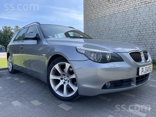 Grey BMW 525 2005 in Riga, with an engine capacity of 3.00 L and mileage of 310 thousand km for 3330 €, photo 4 on AUTOMOTO.COM.LV