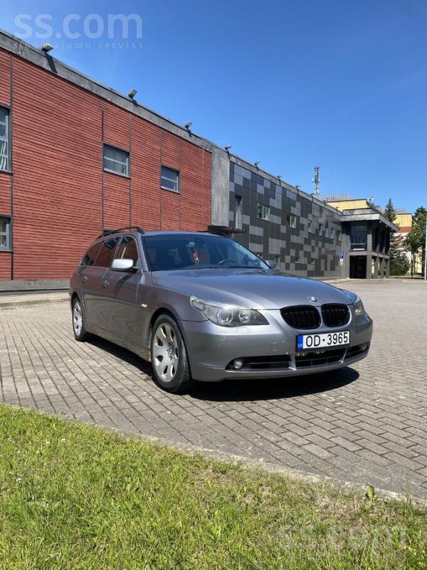Pelēks BMW 525 2005 Kuldīga, ar dzinēja tilpumu 2.50 L un nobraukumu 398 tūkst. km par 3000 €, foto 2 vietnē AUTOMOTO.COM.LV