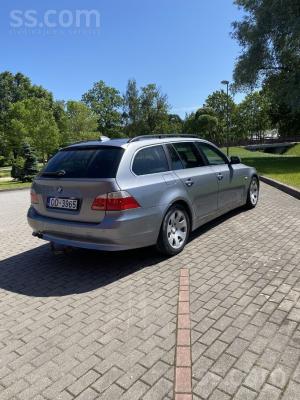 Pelēks BMW 525 2005 Kuldīga, ar dzinēja tilpumu 2.50 L un nobraukumu 398 tūkst. km par 3000 €, foto 3 vietnē AUTOMOTO.COM.LV